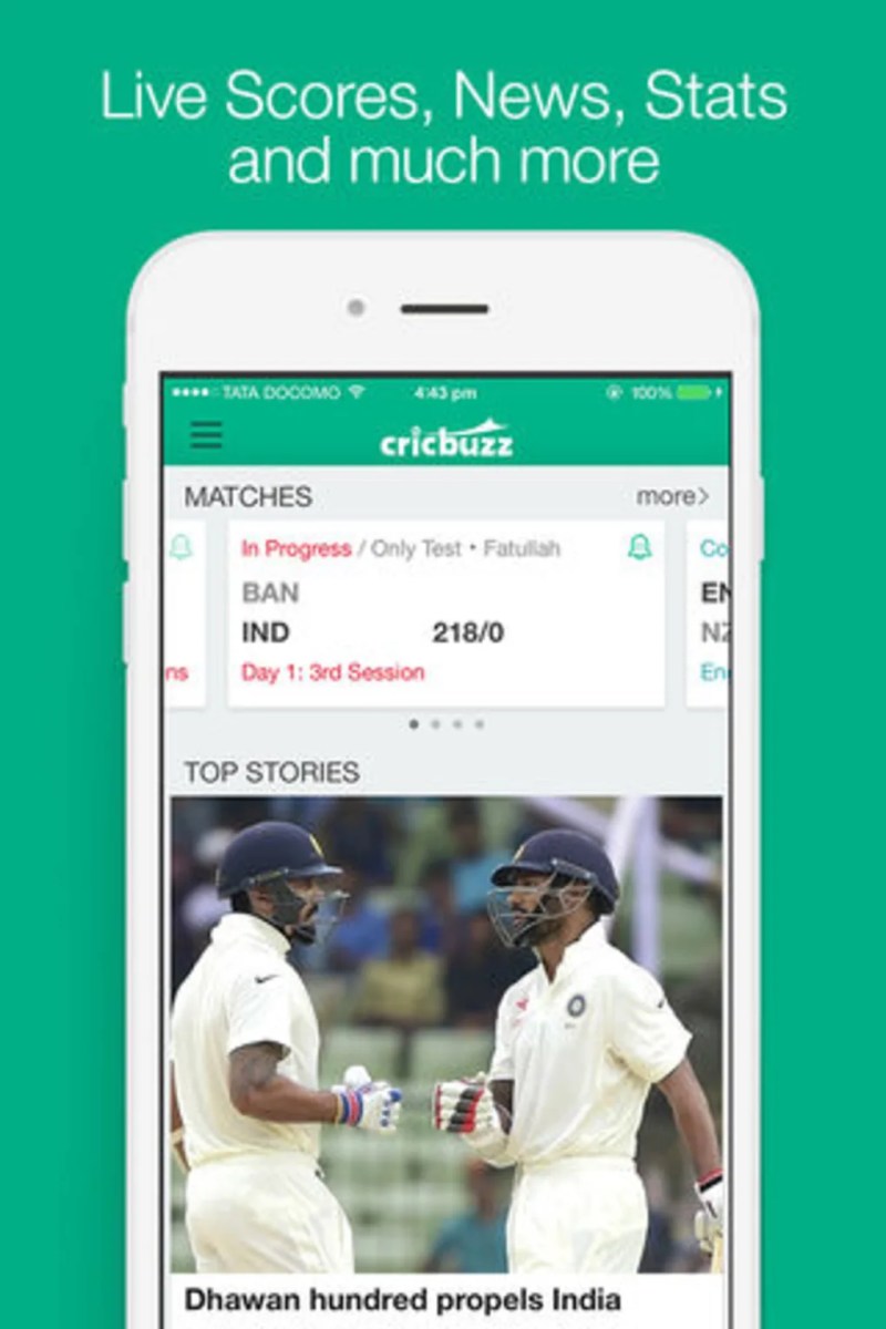 Cricbuzz Live Cricket - Axycube Solutions Pvt Ltd.