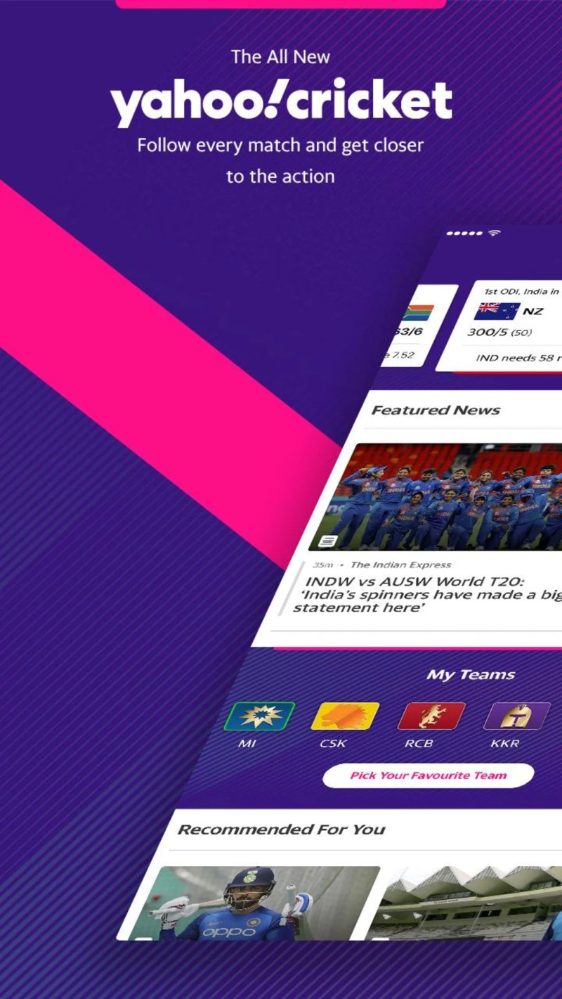 Yahoo Cricket - Axycube Solutions Pvt Ltd.