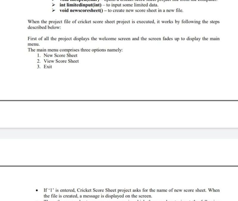 Cricket Information For Project - Axycube Solutions Pvt Ltd.