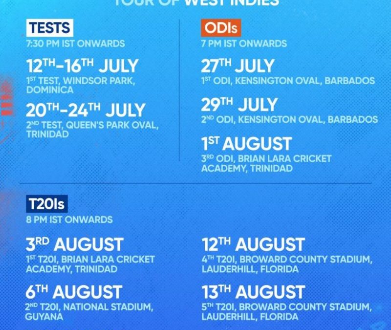 2022 Cricket Schedule India - Axycube Solutions Pvt Ltd.