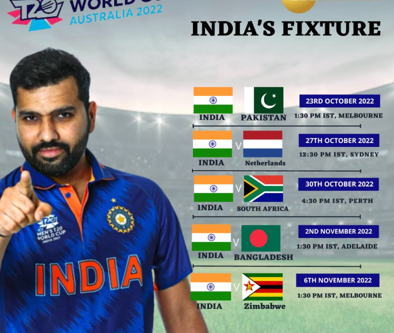 Cricket 2022 Schedule - Axycube Solutions Pvt Ltd.